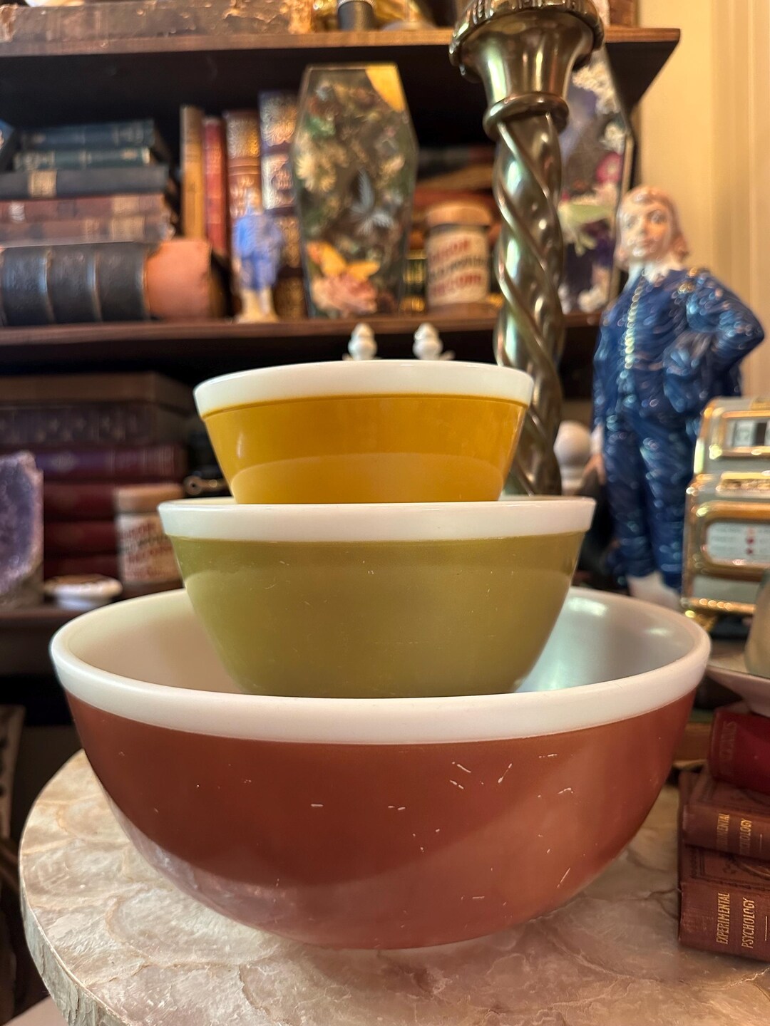 Americana Pyrex Nesting Bowl Set of 3 - Etsy