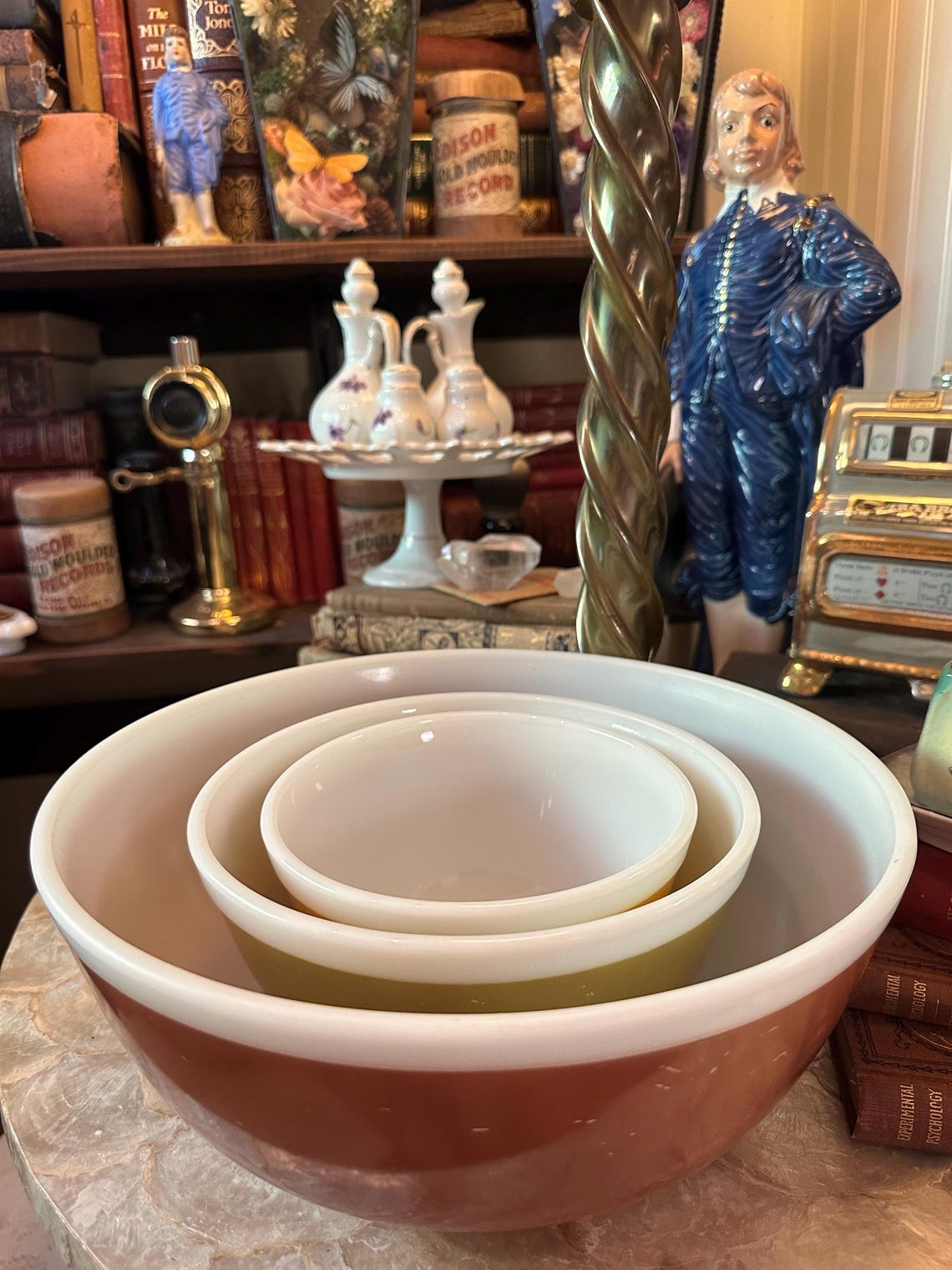 Americana Pyrex Nesting Bowl Set of 3 - Etsy