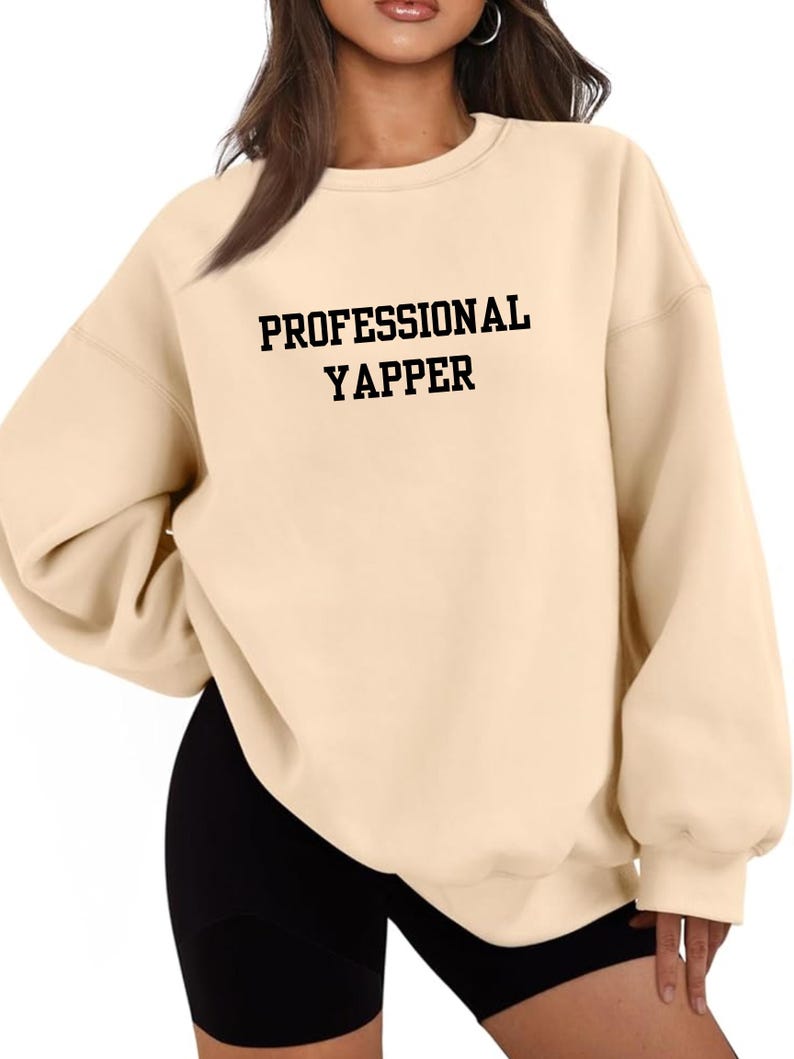 Professional Yapper Sweatshirt - Etsy