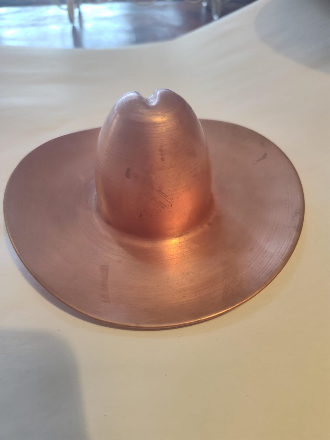 Vintage Copper Hat Dish - Etsy