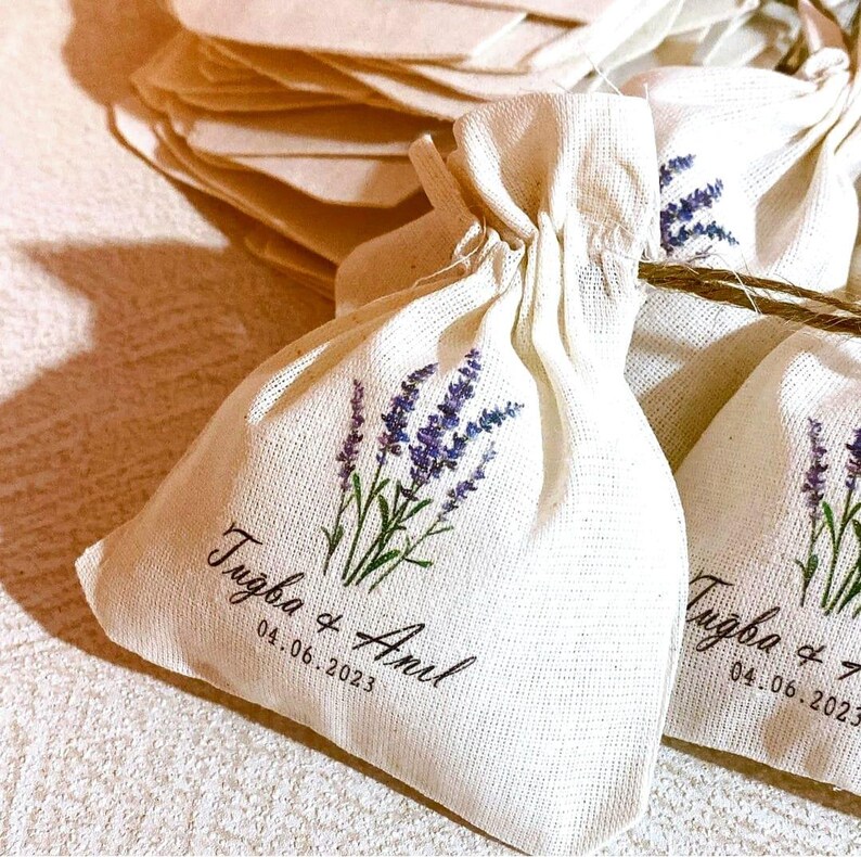 Personalized Wedding Favors, Henna Night Lavender Sachets Pouch for ...