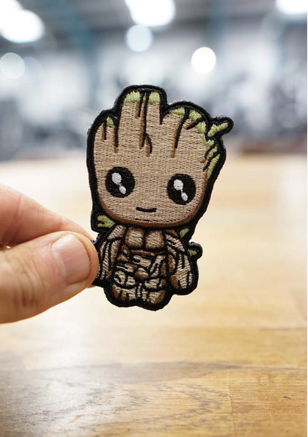 GROOT Film Character PATCH Velcro Patch for Gym Bag Tactical Weight ...