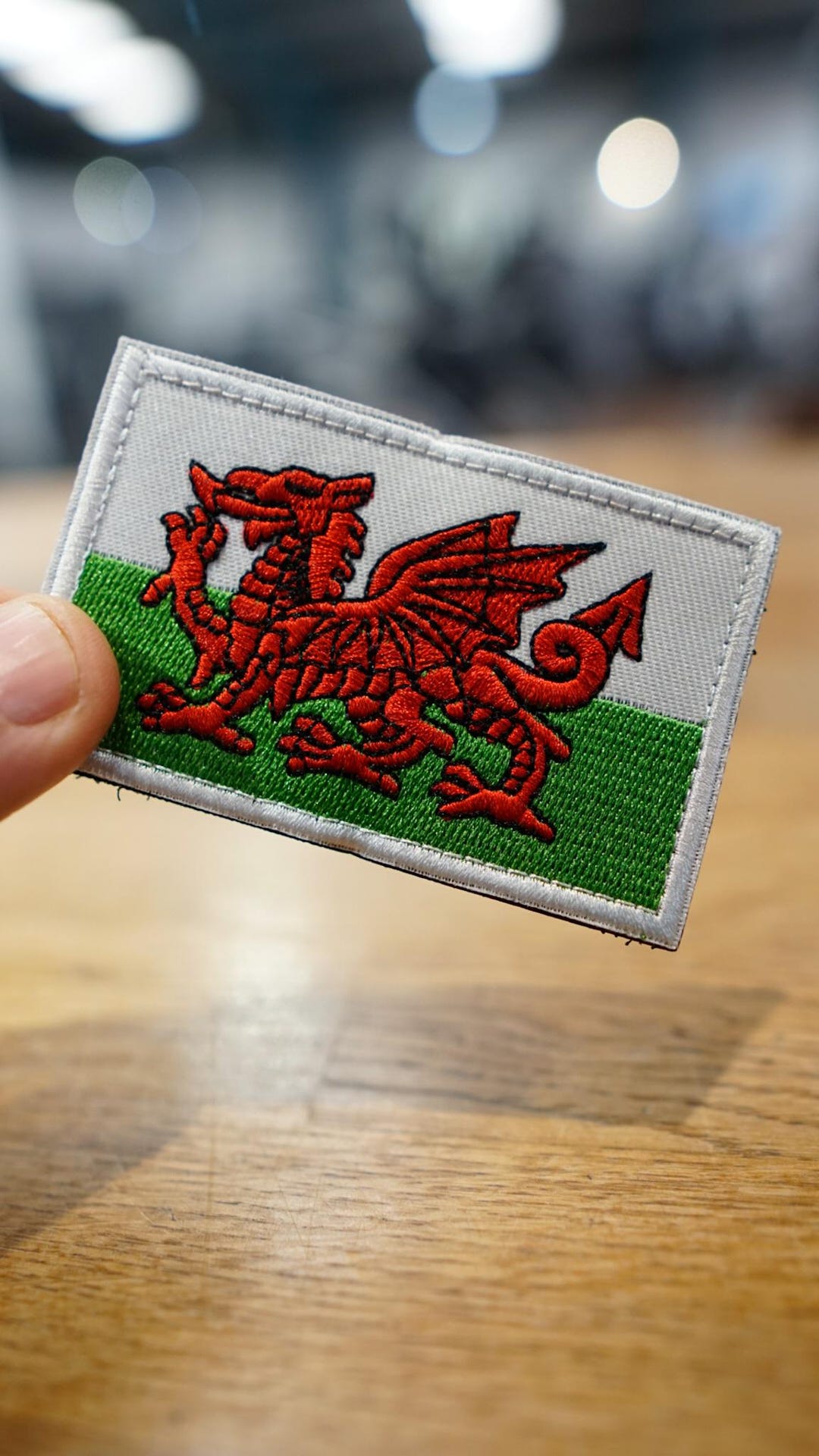 Bag Patches Velcro Country Flags Wales England Scotland & GB Fitness ...