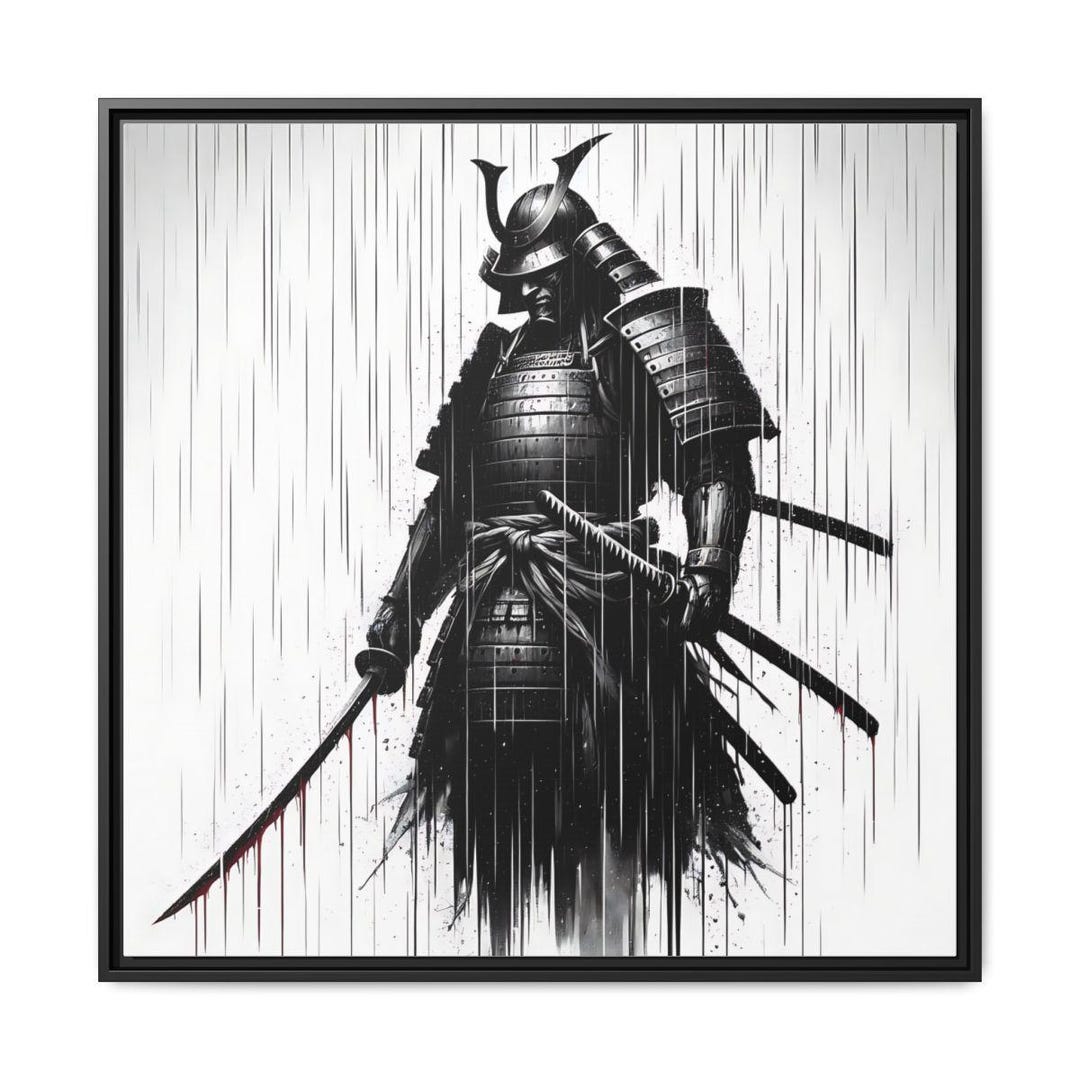 Japanese Art | Samurai Warrior Portrait | Samurai Wall Art Design ...
