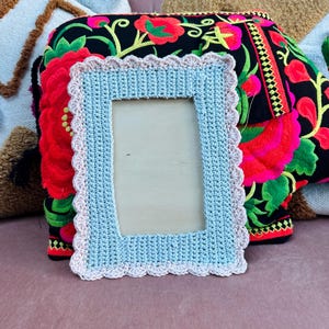 Beginner-friendly Crochet Picture Frame Pattern - Etsy