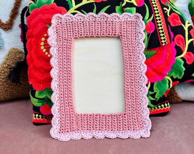 Beginner-friendly Crochet Picture Frame Pattern - Etsy