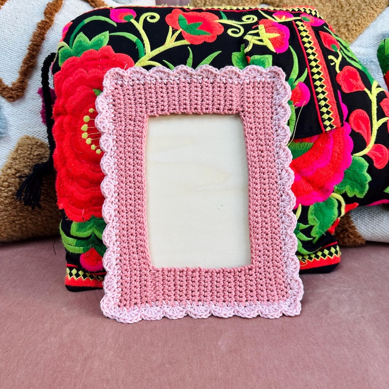 Crochet Photo Frame - Etsy