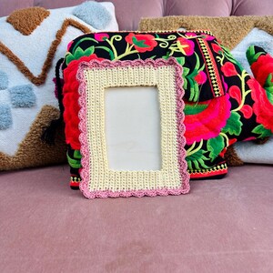 Beginner-friendly Crochet Picture Frame Pattern - Etsy