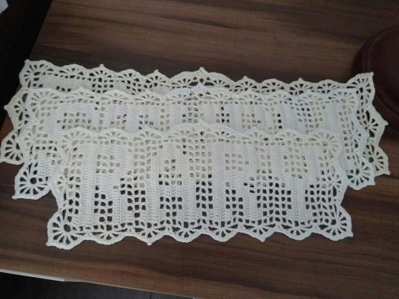 Personalized Crochet Name Doily. Custom Family Name, Last Name, Letter ...