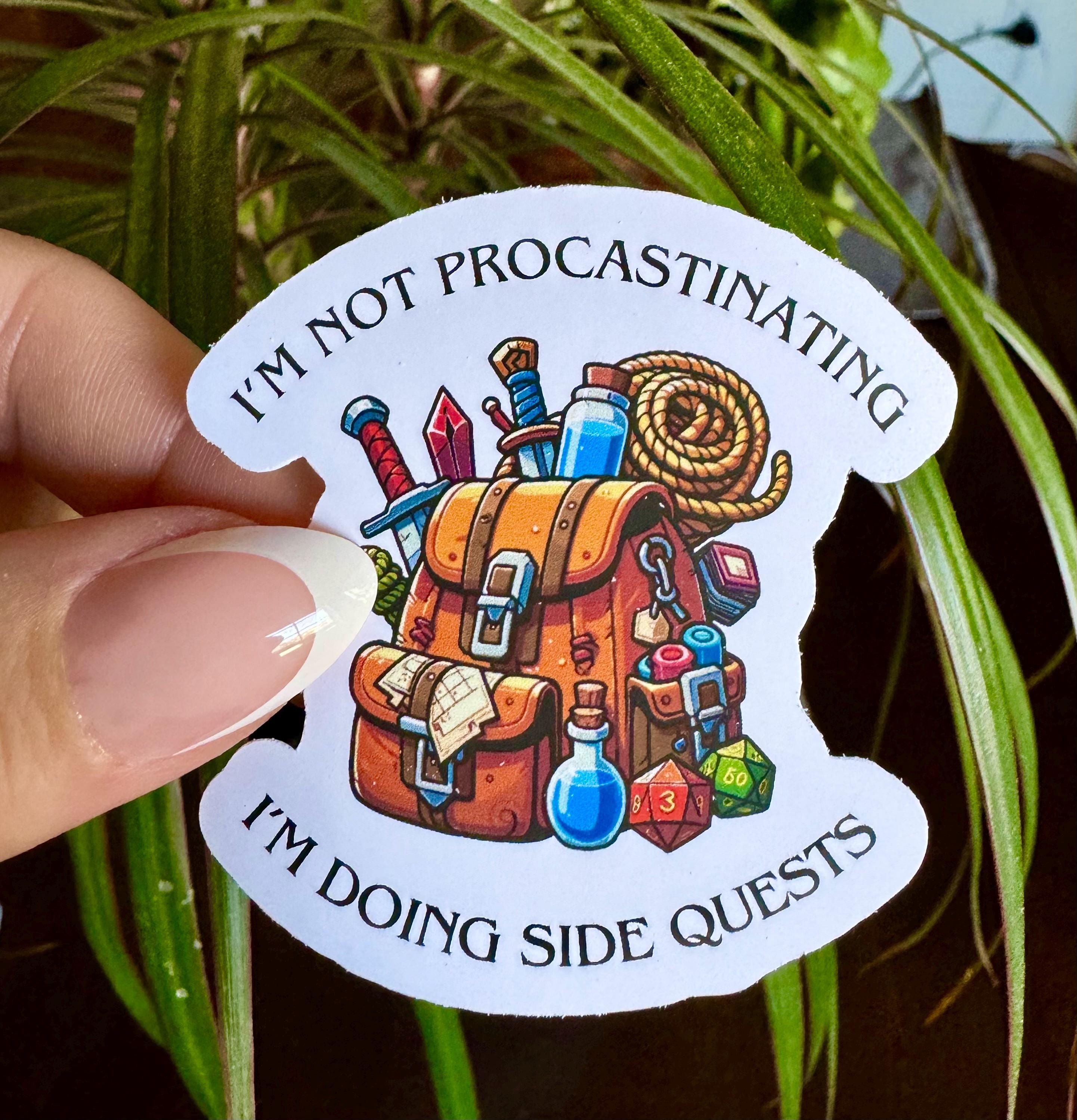 Adventurer's Stickers D&d-themed Cute and Uplifting Stickers Perfect ...