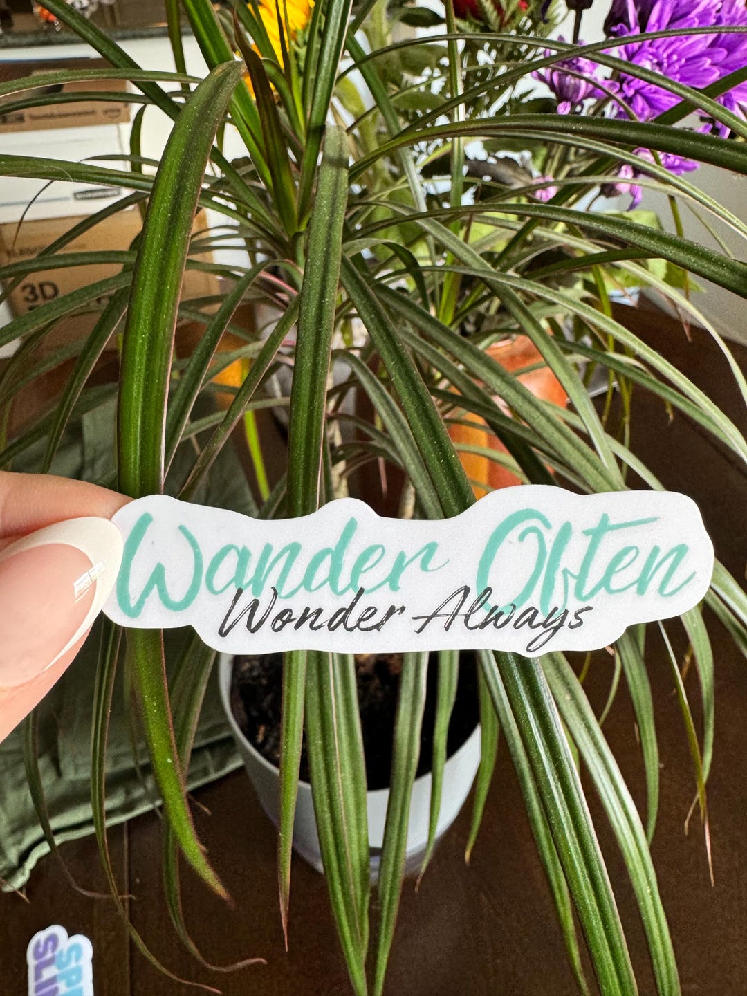 Wander Often, Wonder Always Sticker Adventurer's Motto Cute D&d ...