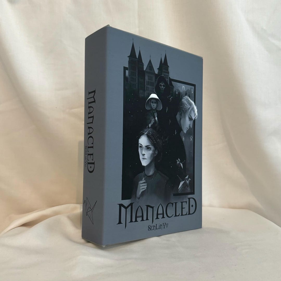 Manacled Book - Clothbound Hardcover With Dust Jacket - Etsy