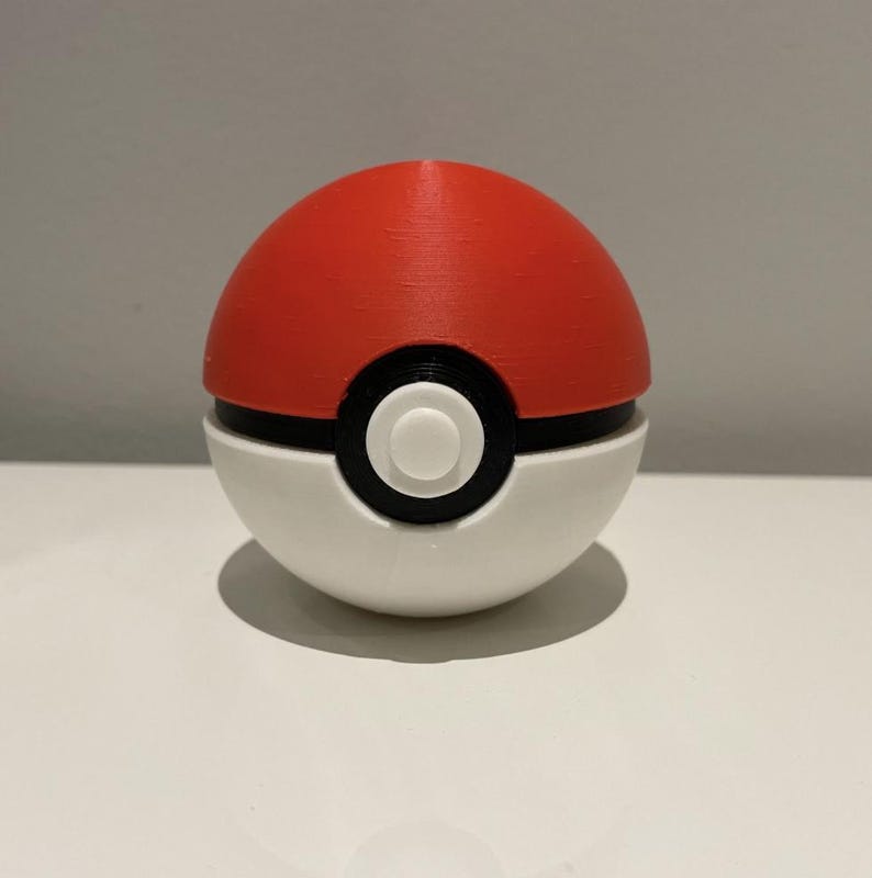 Pokeball Pokemon High Quality File for 3D Printing Digital Download - Etsy