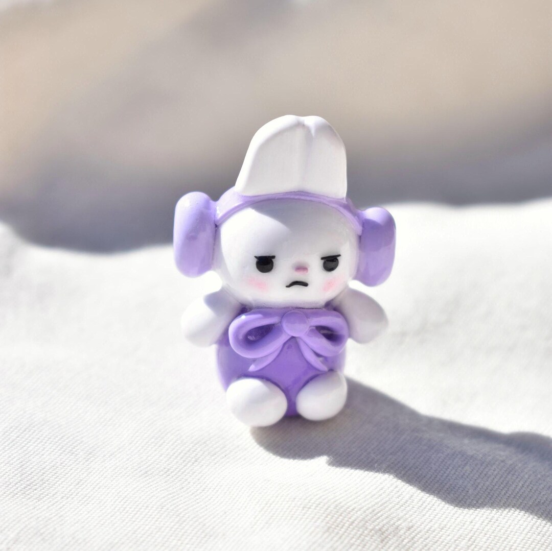 DND Bunny Desk Friend Handmade Polymer Clay Figure - Etsy