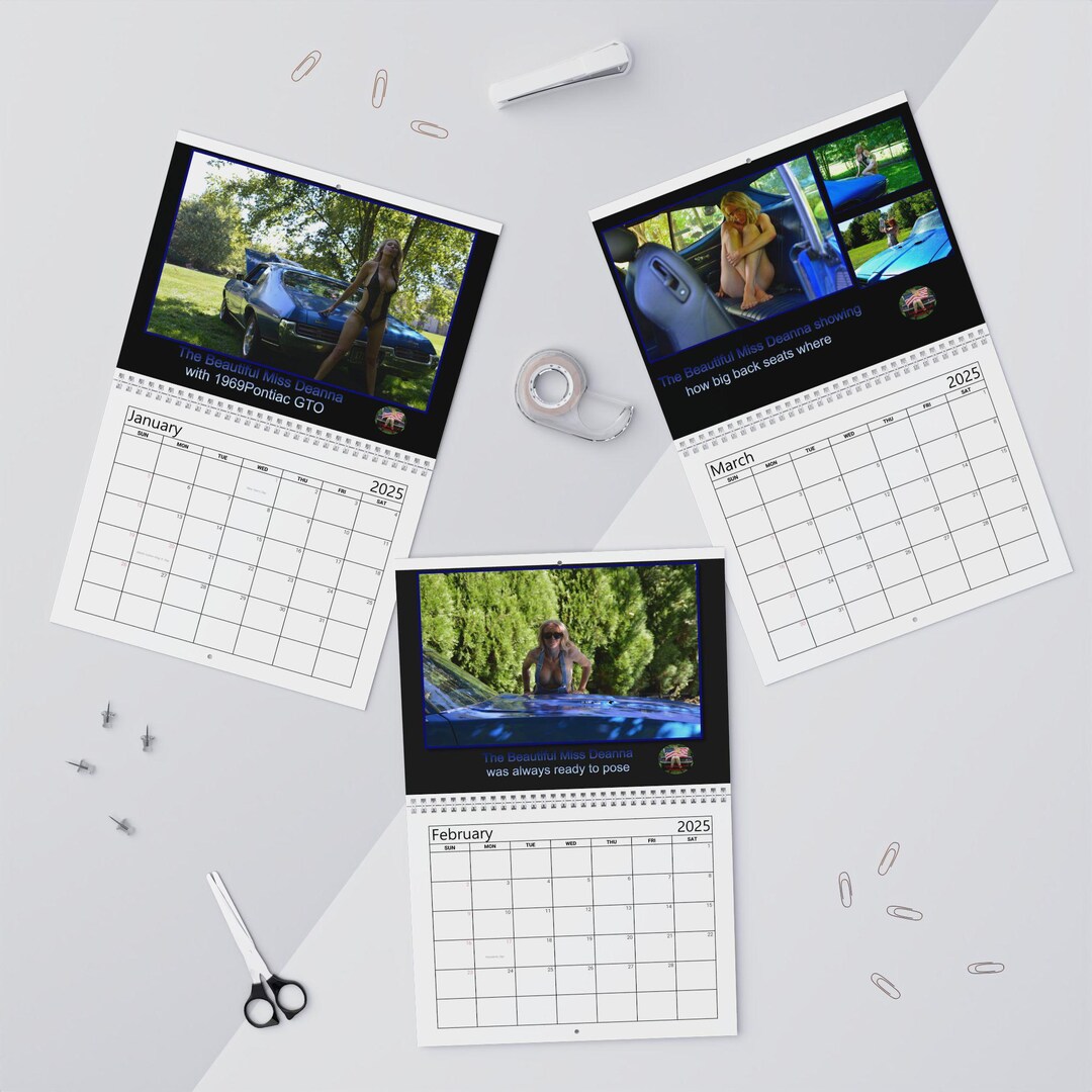 Hotrodbabez 2025 Calendar 12 Months of Deanna a Pg 13 Rated Wall ...