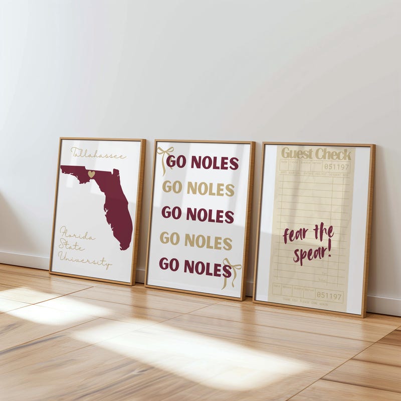 Fsu Art - Etsy