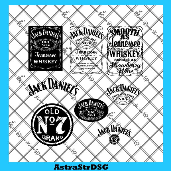 Jack Daniels Svg File - Etsy