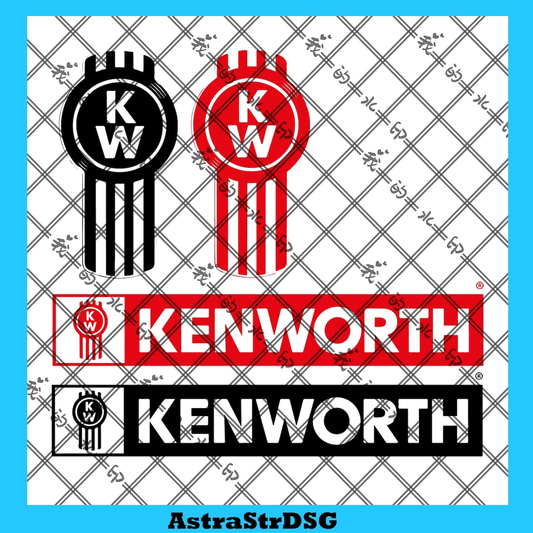 Truck Logo, Car Brand Vector, Kenworth Logo Svg Pdf, Png, Logo Stickers ...