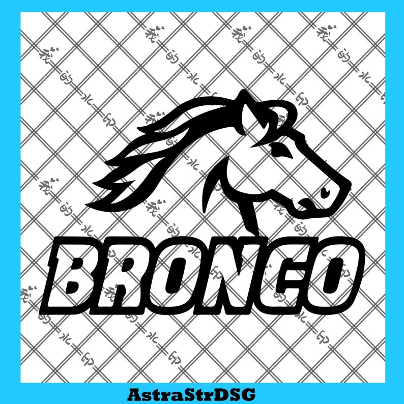 Car Logo, Car Brand Truck Vector, Bronco Logo Svg Pdf, Png, Logo ...