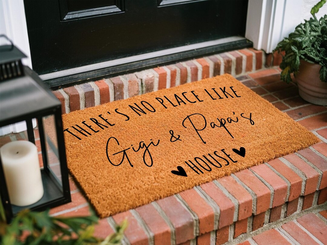 Custom Grandparent Doormat , Personalized Gift for Grandparents ...