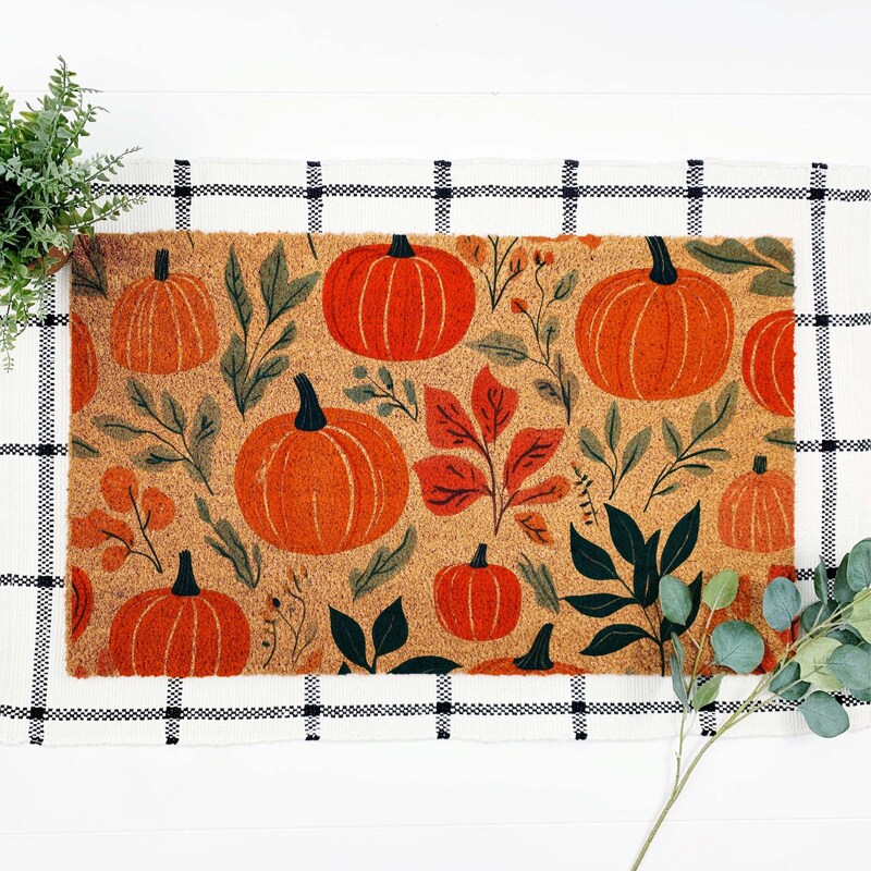 Pumpkin Door Decor - Etsy