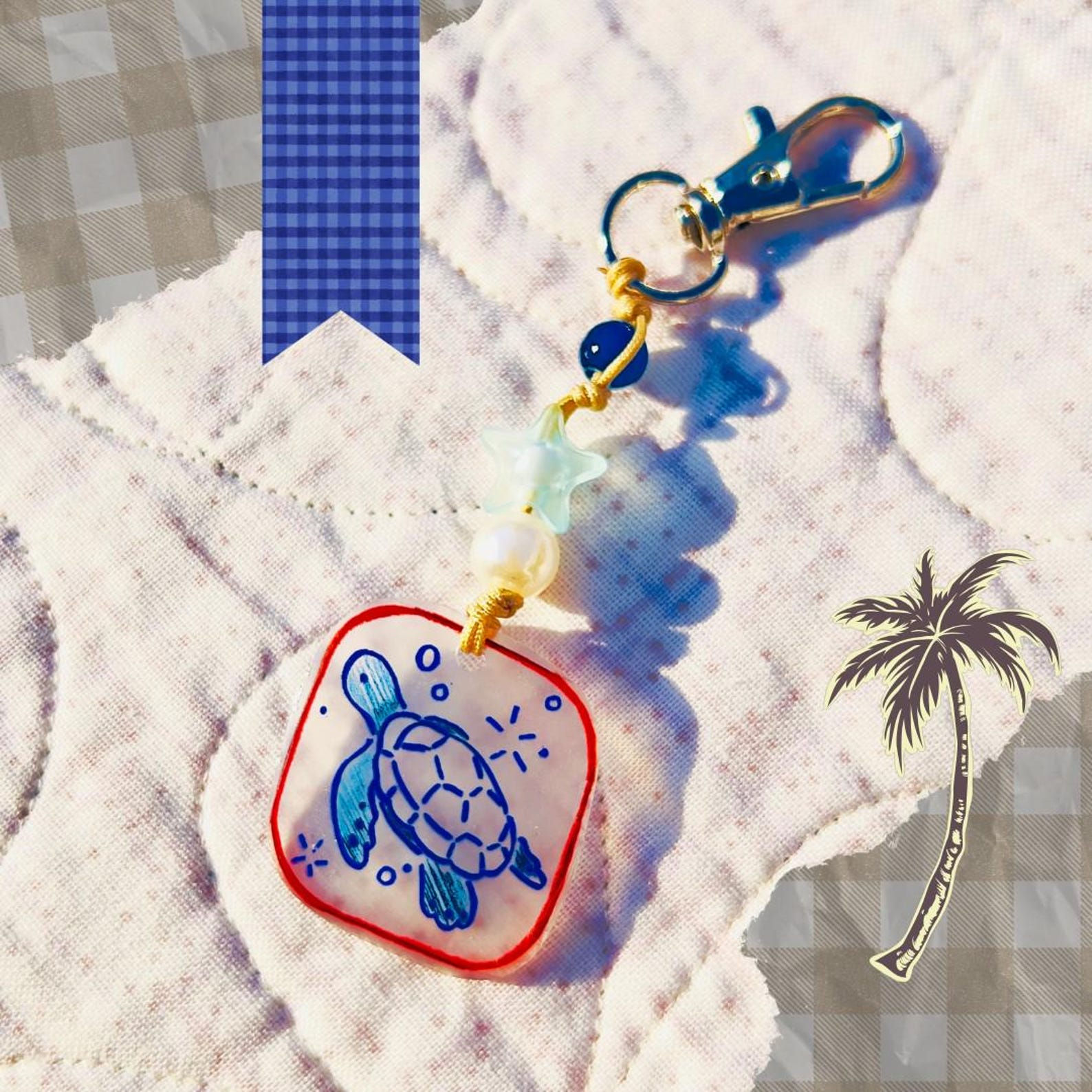 Beach Core Charms - 6 Pack - Etsy