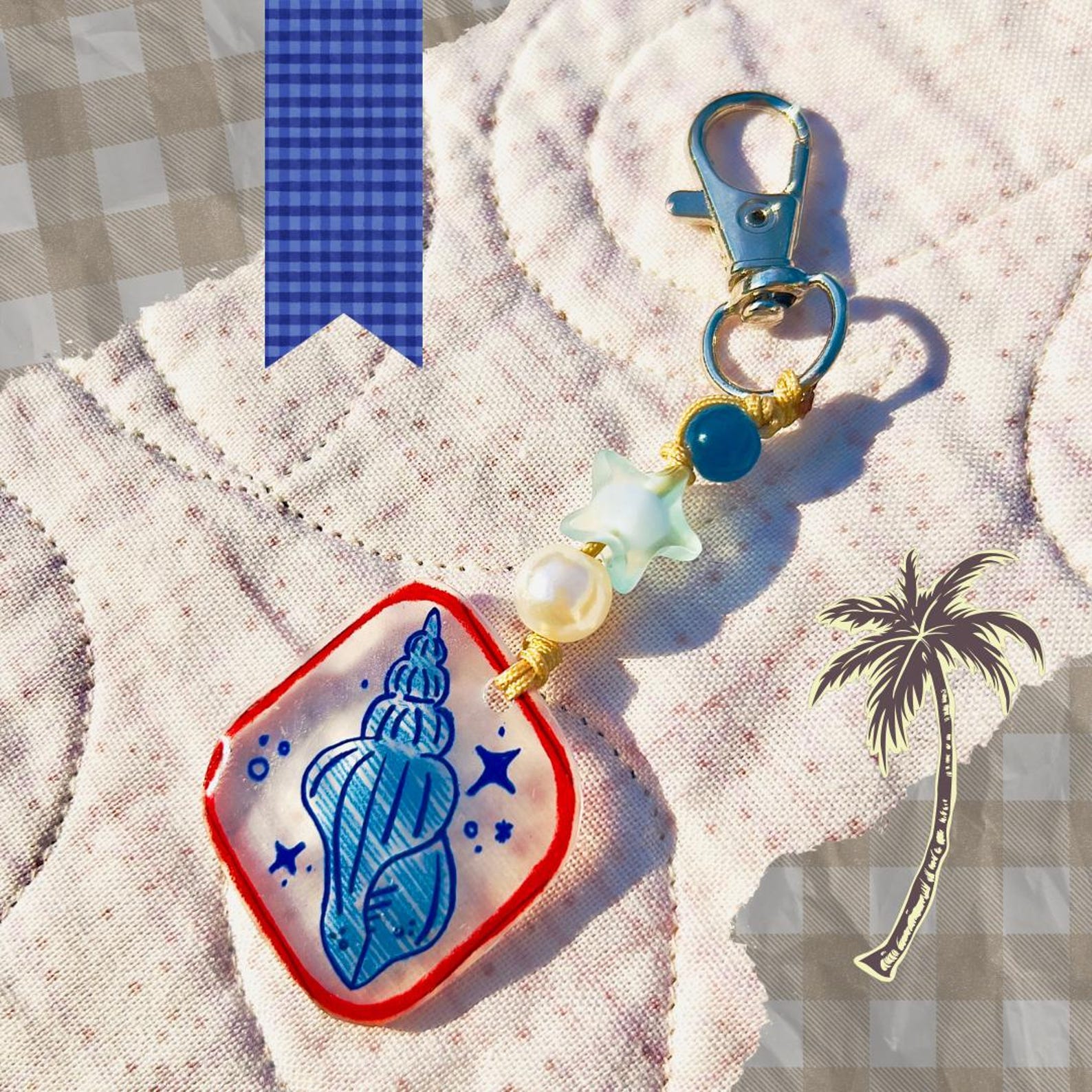 Beach Core Charms - 6 Pack - Etsy