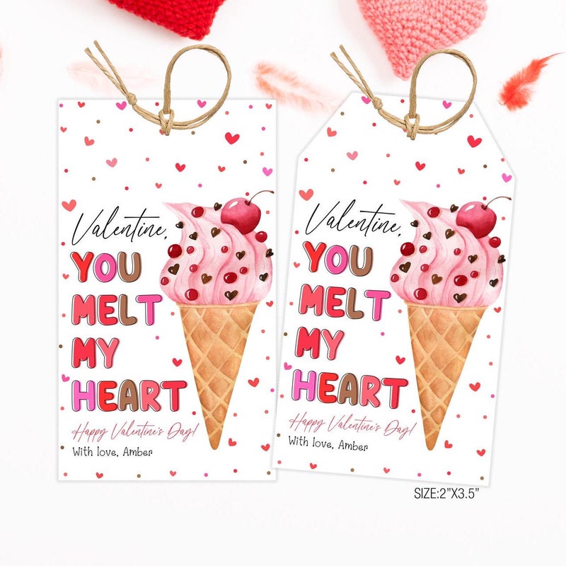 Heart Ice Tag - Etsy
