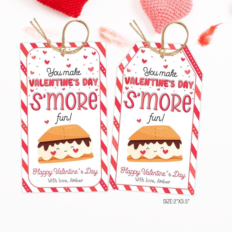 Smores Valentine - Etsy