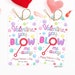 Valentine Bubbles Tag Editable, You Blow Me Away Valentine Favor Tag ...