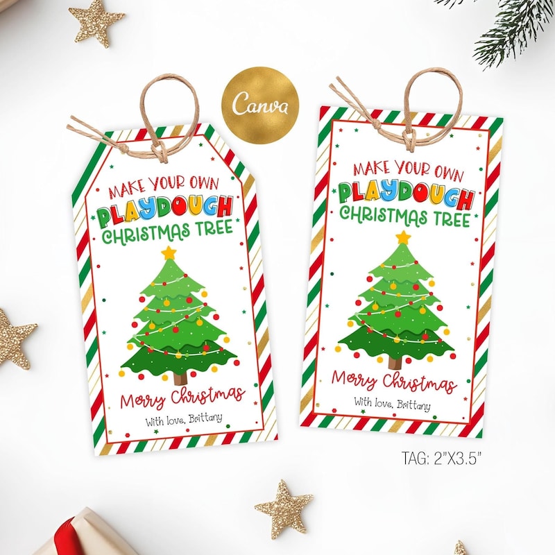 Christmas Tree Label - Etsy