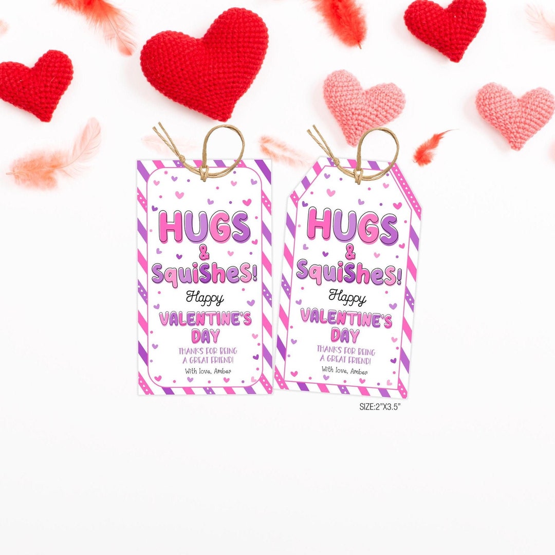 Ice Cream Valentines Day Gift Tag Editable Kids Classroom You Melt My ...