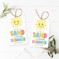 Welcome Back Gift Tags: Printable Classroom, Camp, or Party Favors (PDF ...