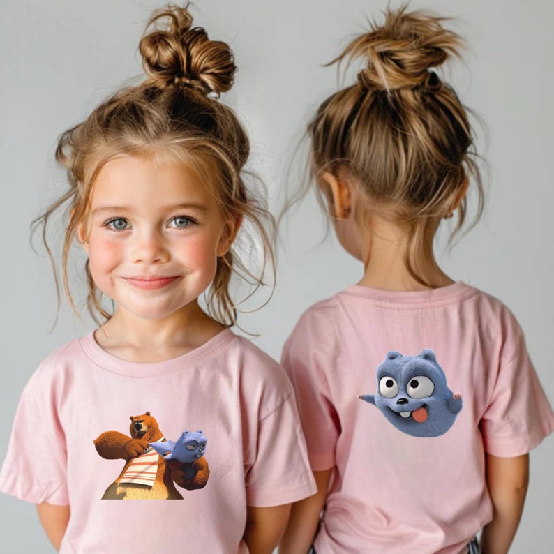 Grizzy and Lemmings T-shirt for KIDS, TABODI Lemmings and the Bear T ...