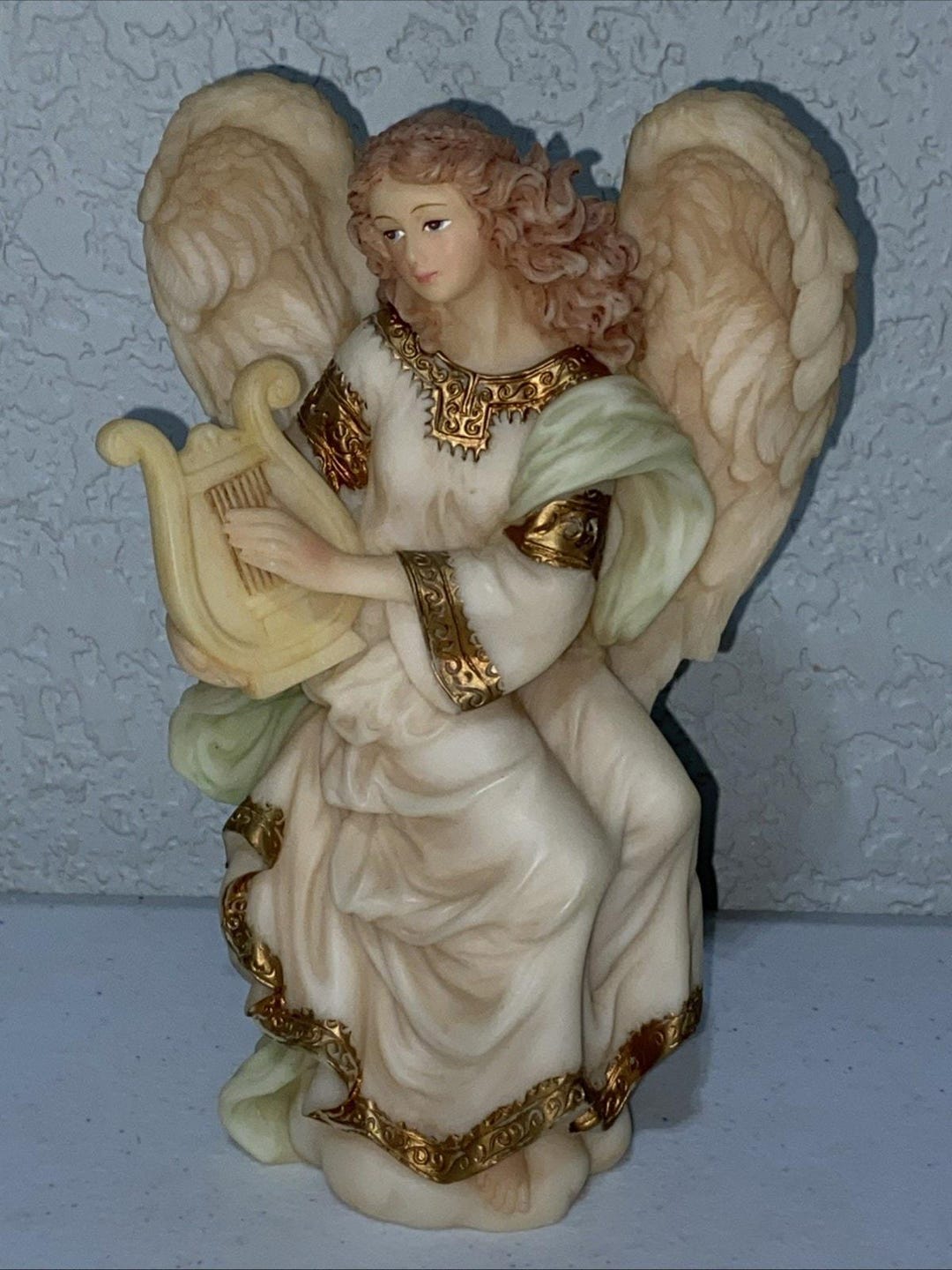 Cymbeline Peacemaker Harp Seraphim Angel Collection Roman Figurine 1993 ...