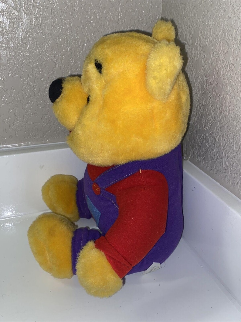Vintage 1997 Mattel Winnie the Pooh Bear 11" Plush Wiggle & Giggle NOT ...