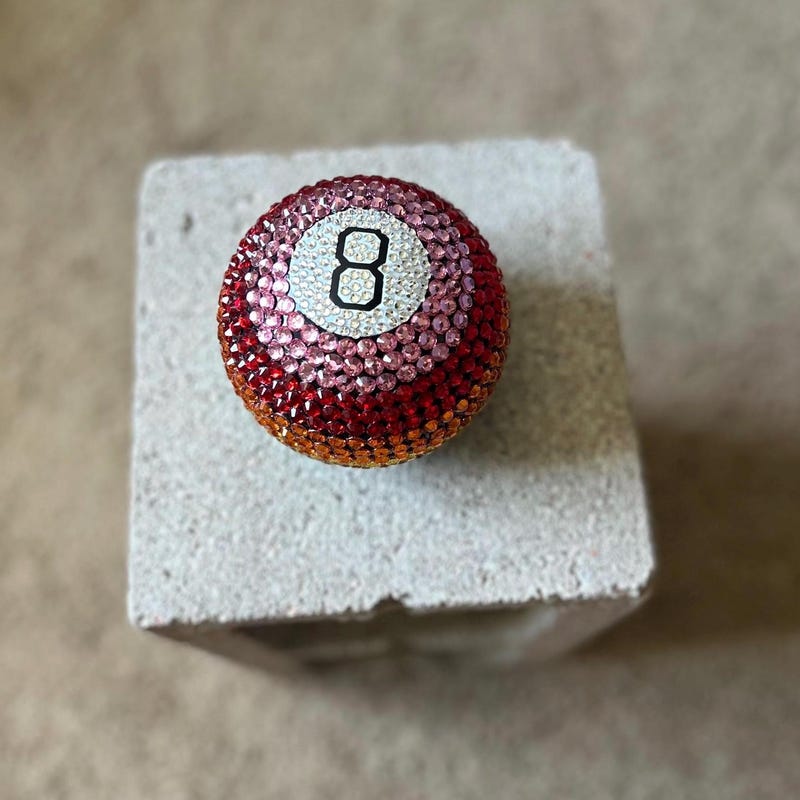Rhinestone Ball - Etsy