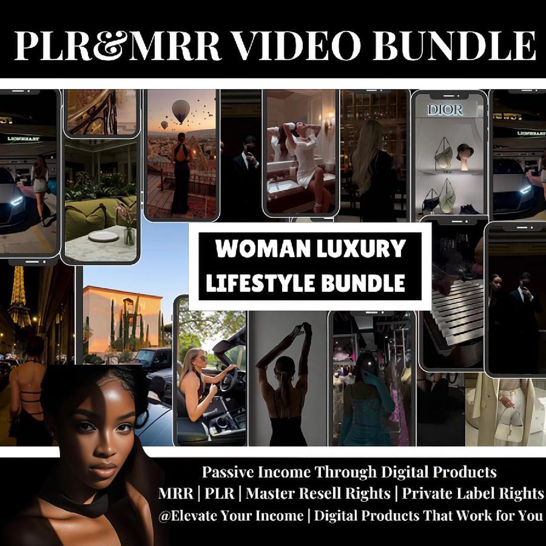 12,500 Faceless PLR MRR Bundle Ideal for Passive Income, Plr Mrr ...