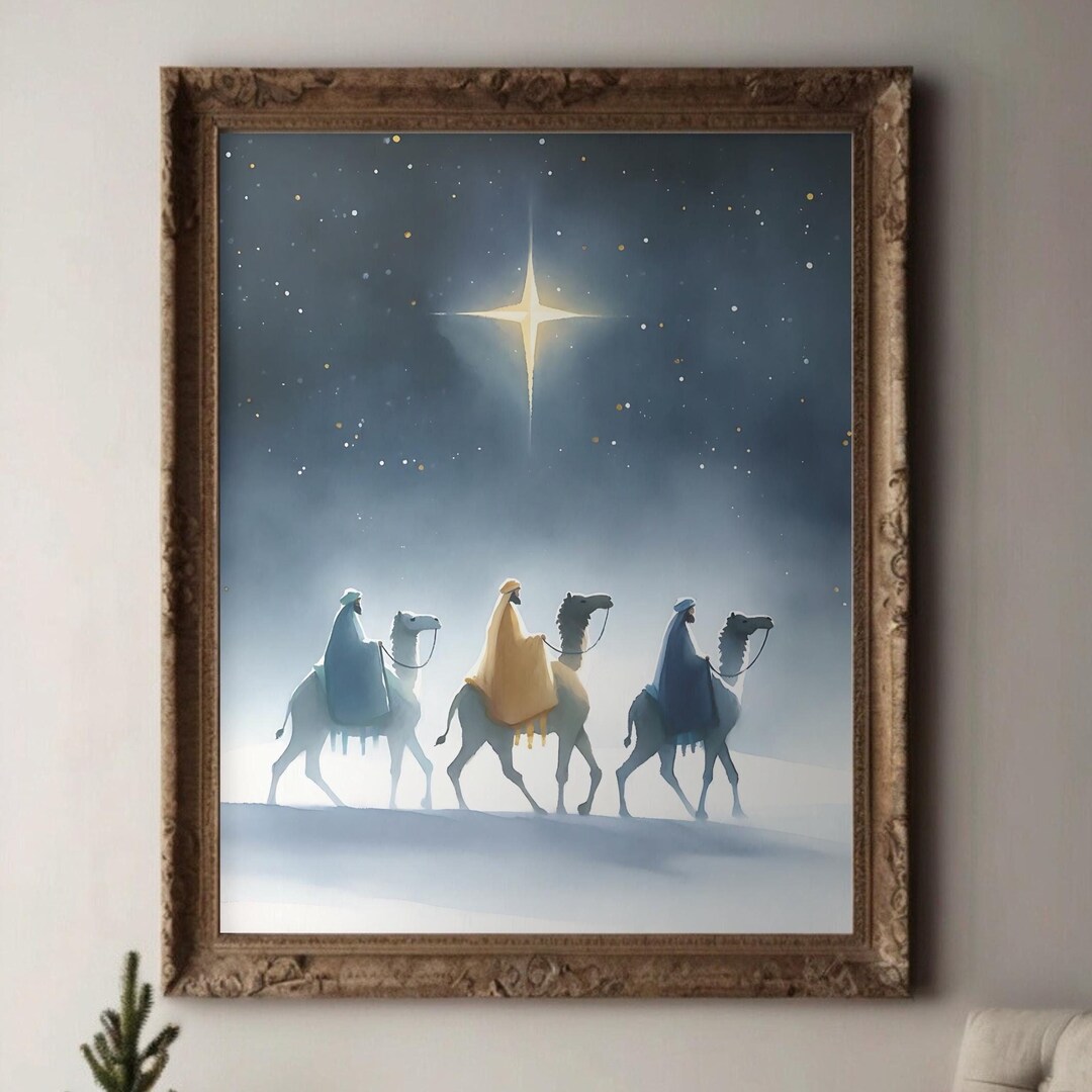 Rolled Posters, Three Wise Men Epiphany Poster, Wall Art, Home Decor ...