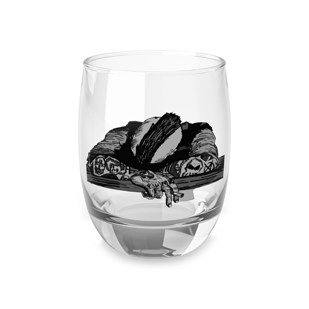 Punk and Done Whiskey Glass - Unique Design for the Times We Live In ...