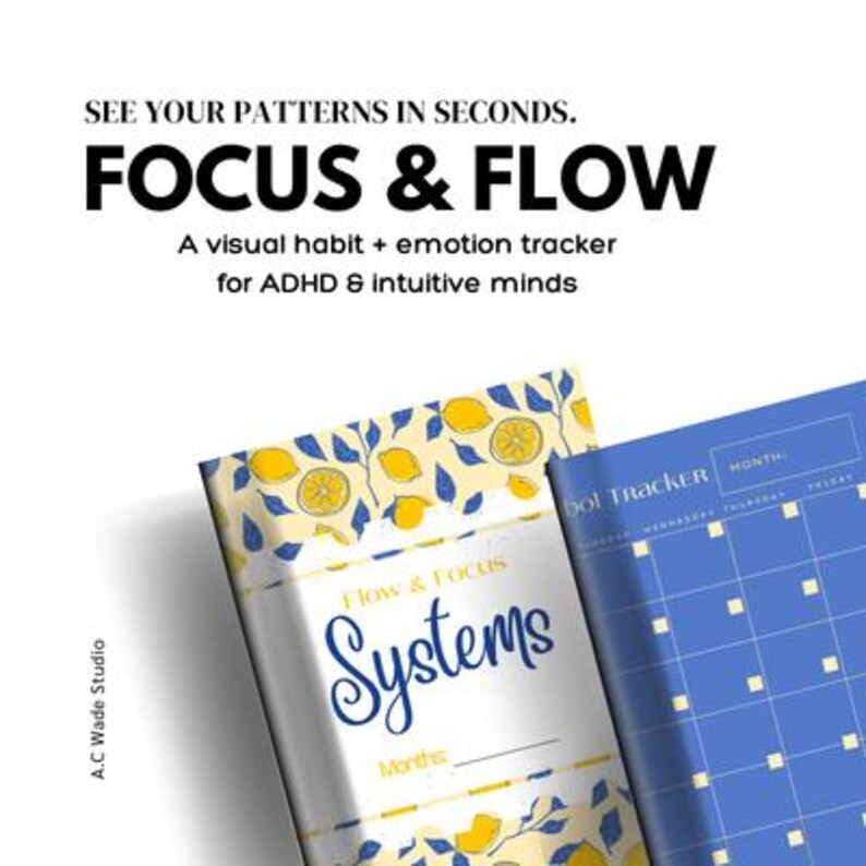 ADHD Symbol Habit Tracker Printable | Visual Habit Chart for ...