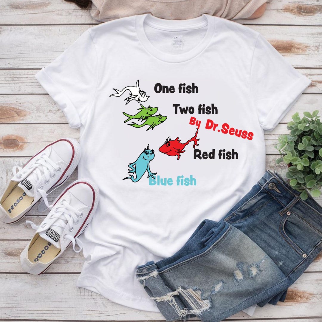 One Fish Two Fish Svg, Fishs Svg, Teacher Life Svg, Read Across America ...