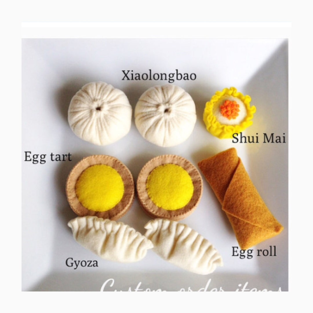 Etsy Pretend Felt Food Play Food Dim Sum Set - Etsy