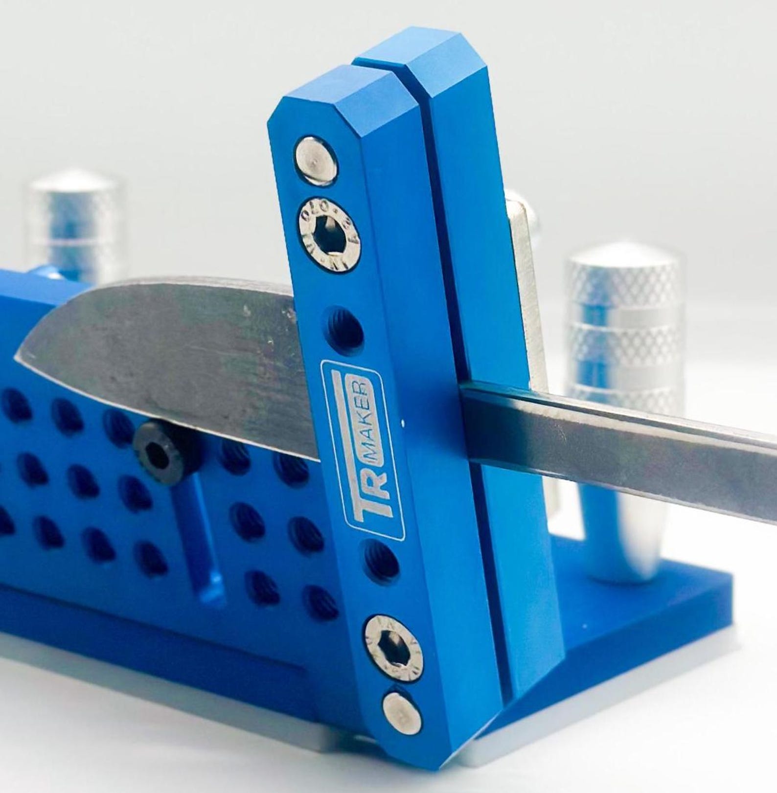 TR Maker Belt Grinder /adjustable 8" Grinding Jig / Carbide File Guide ...