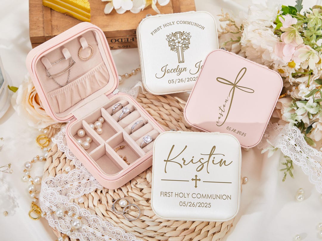 First Communion Gifts for Girls,personalized Jewelry Box for Girls ...