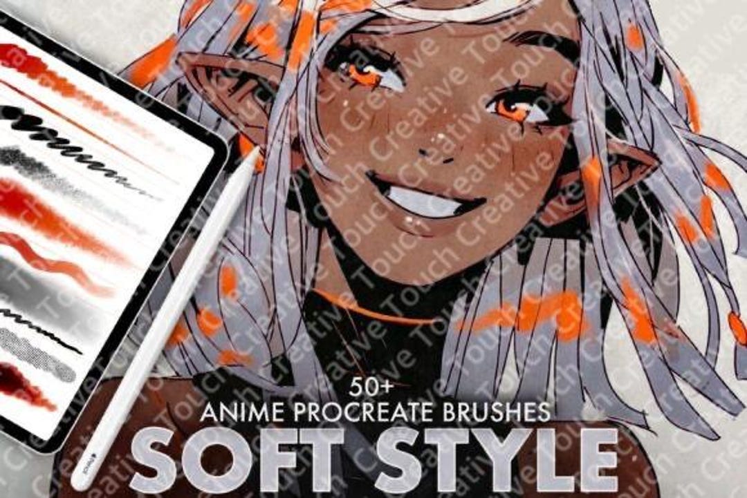 Sakura Flow: 50+ Soft Style Anime Brush Experience for Procreate - Etsy