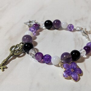 Herta Inspired Bracelet- Honkai Star Rail | Semi-precious Stone ...