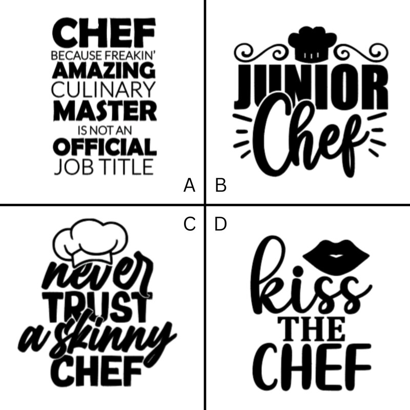 Chef Decal - Etsy