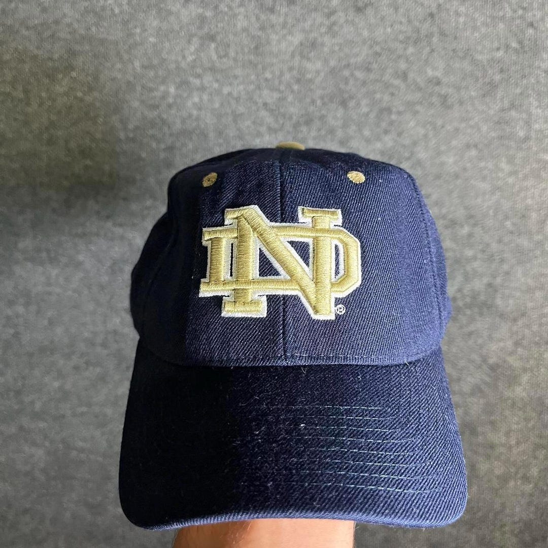 2000s Vintage Notre Dame Hat - Etsy