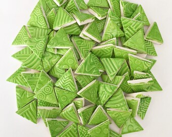 TRIANGLE MOSAIC Tiles | Etsy